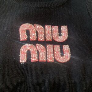 Miu Miu | Tops | Really Cute Tank Top | Poshmark